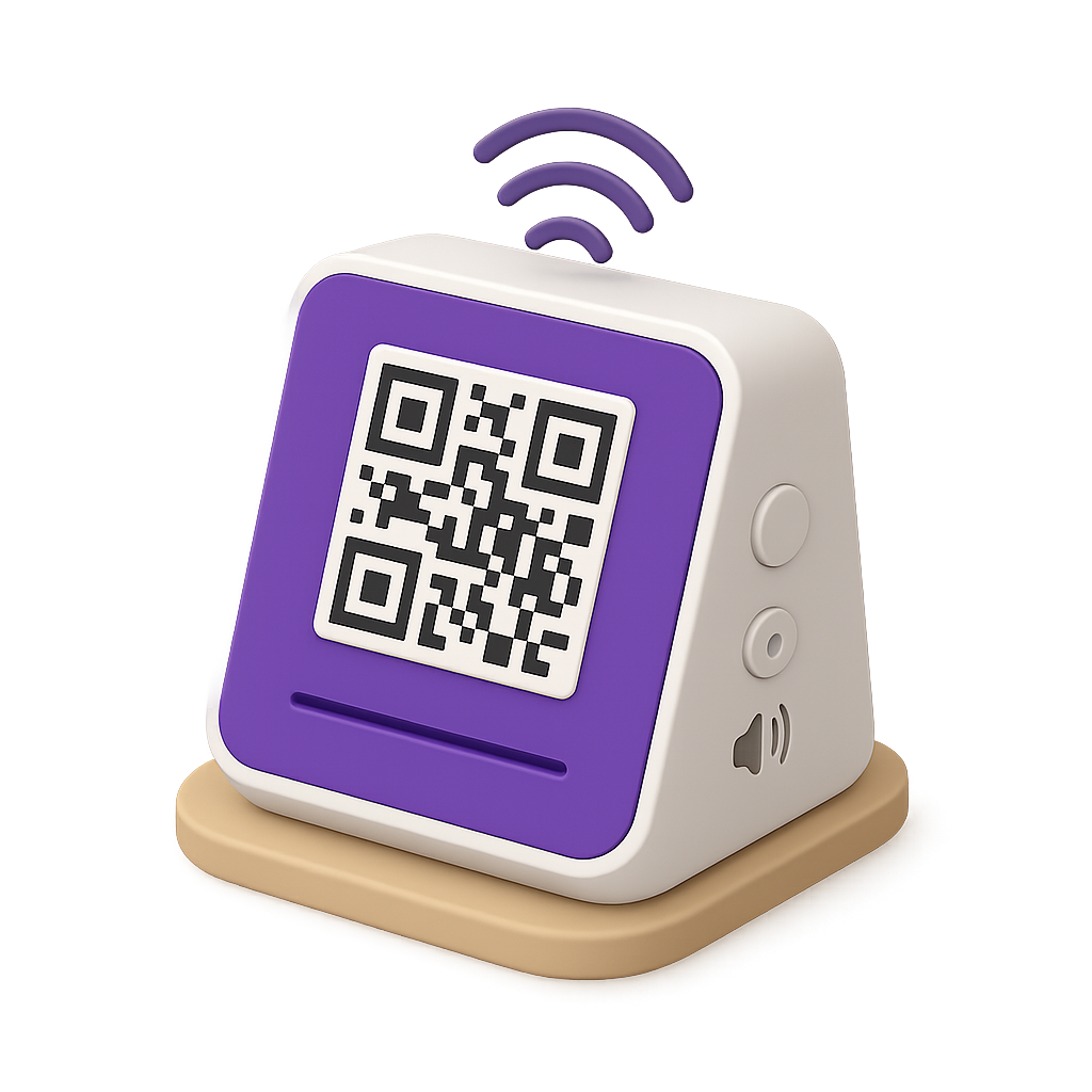 QR Scan & Pay Machine | Thiings Collection | Thiings