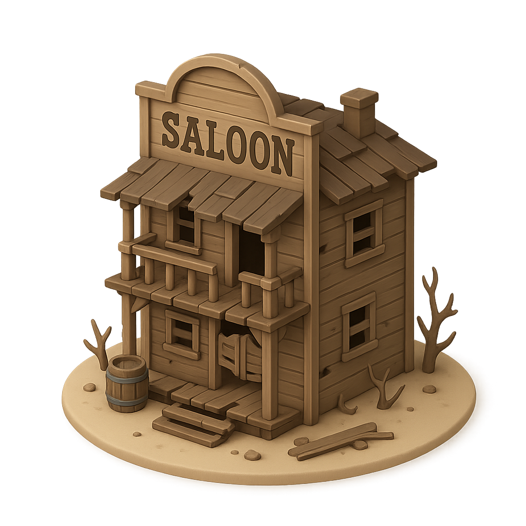 Ghost Town Saloon | Thiings Collection