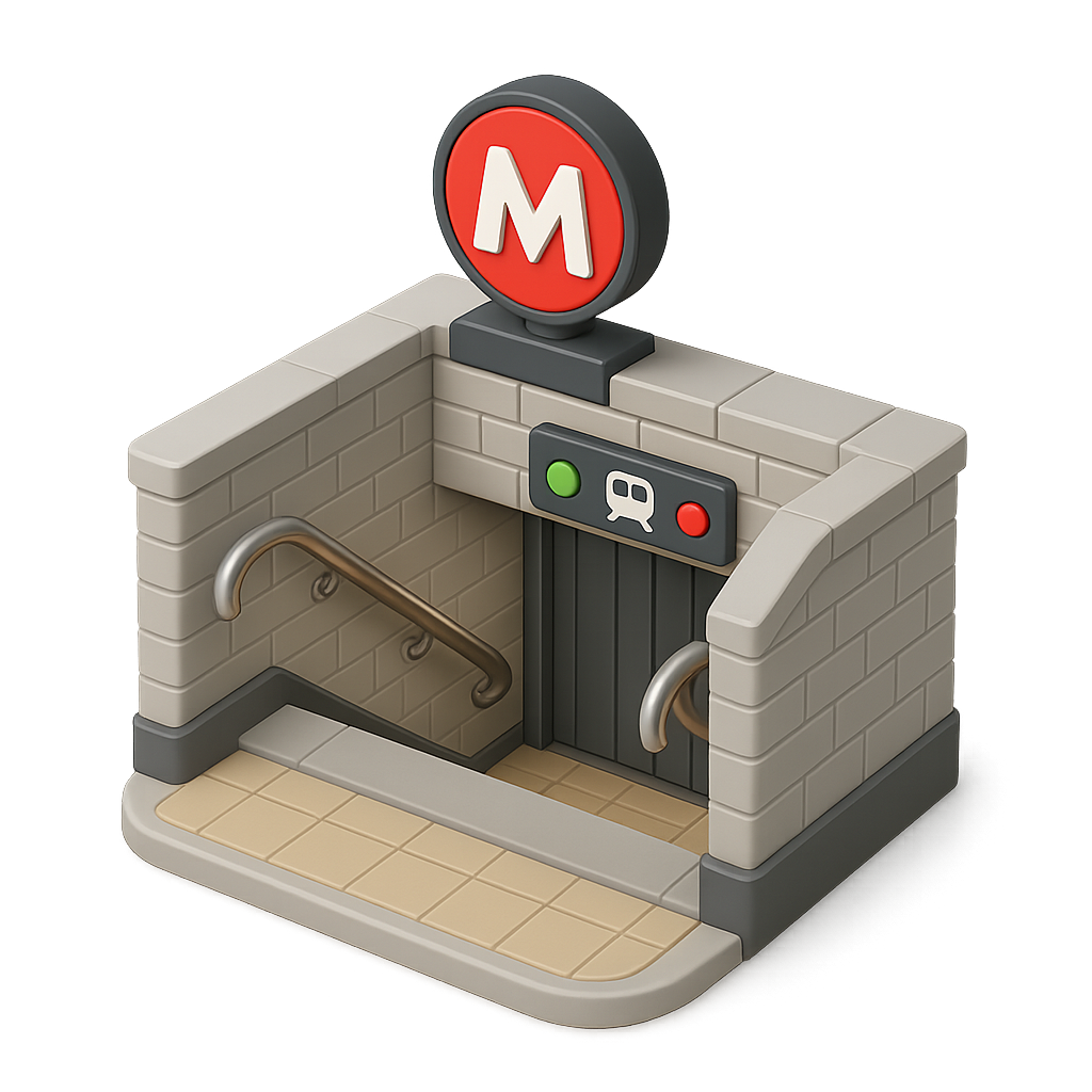 Subway Station | Thiings Collection | Thiings